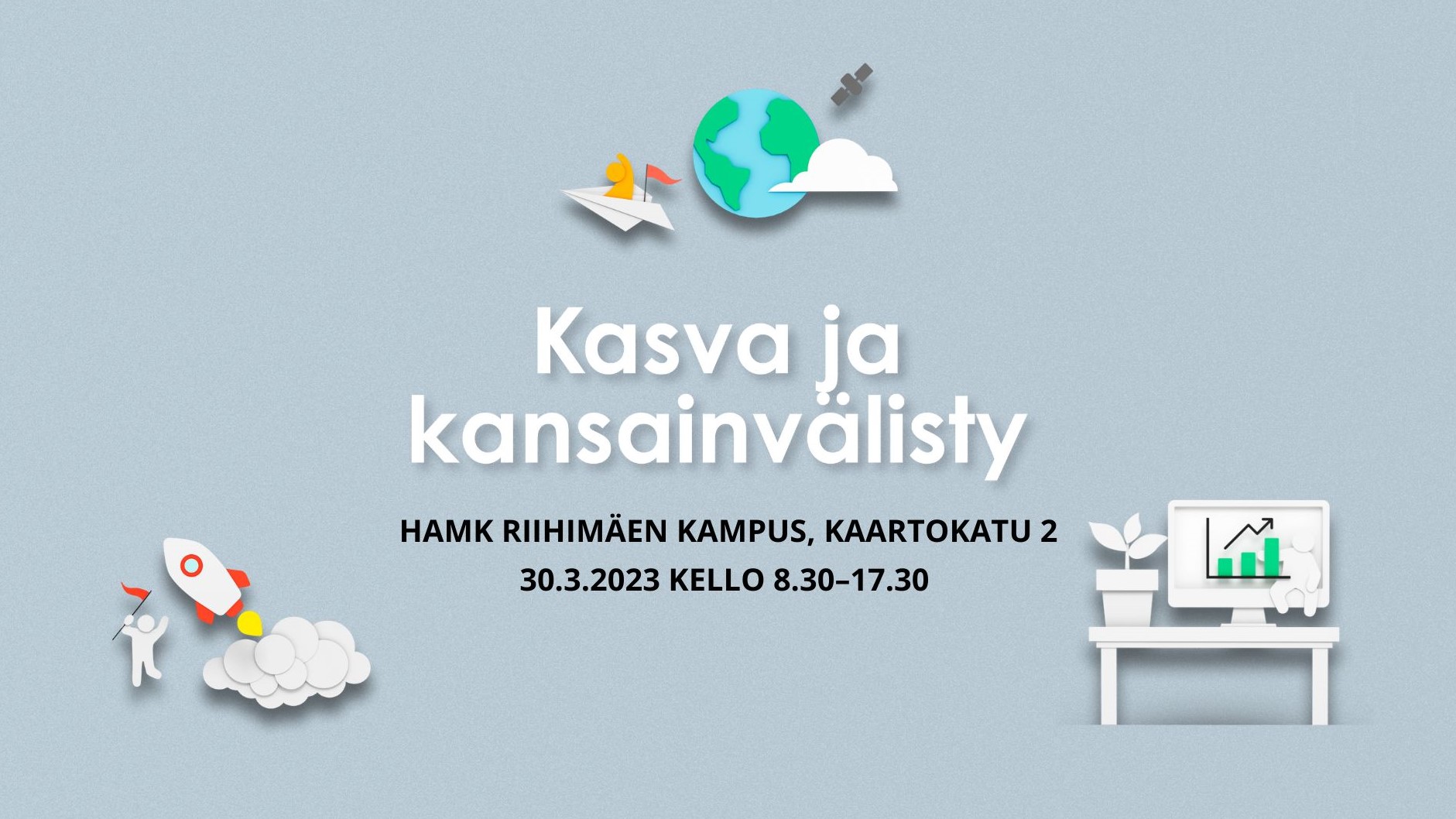Kasva ja kansainvälisty 2023 | Riihimäen Tilat ja Kehitys Oy